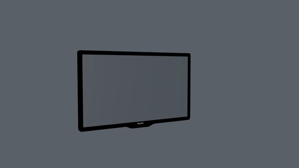 free philips tv 3d model