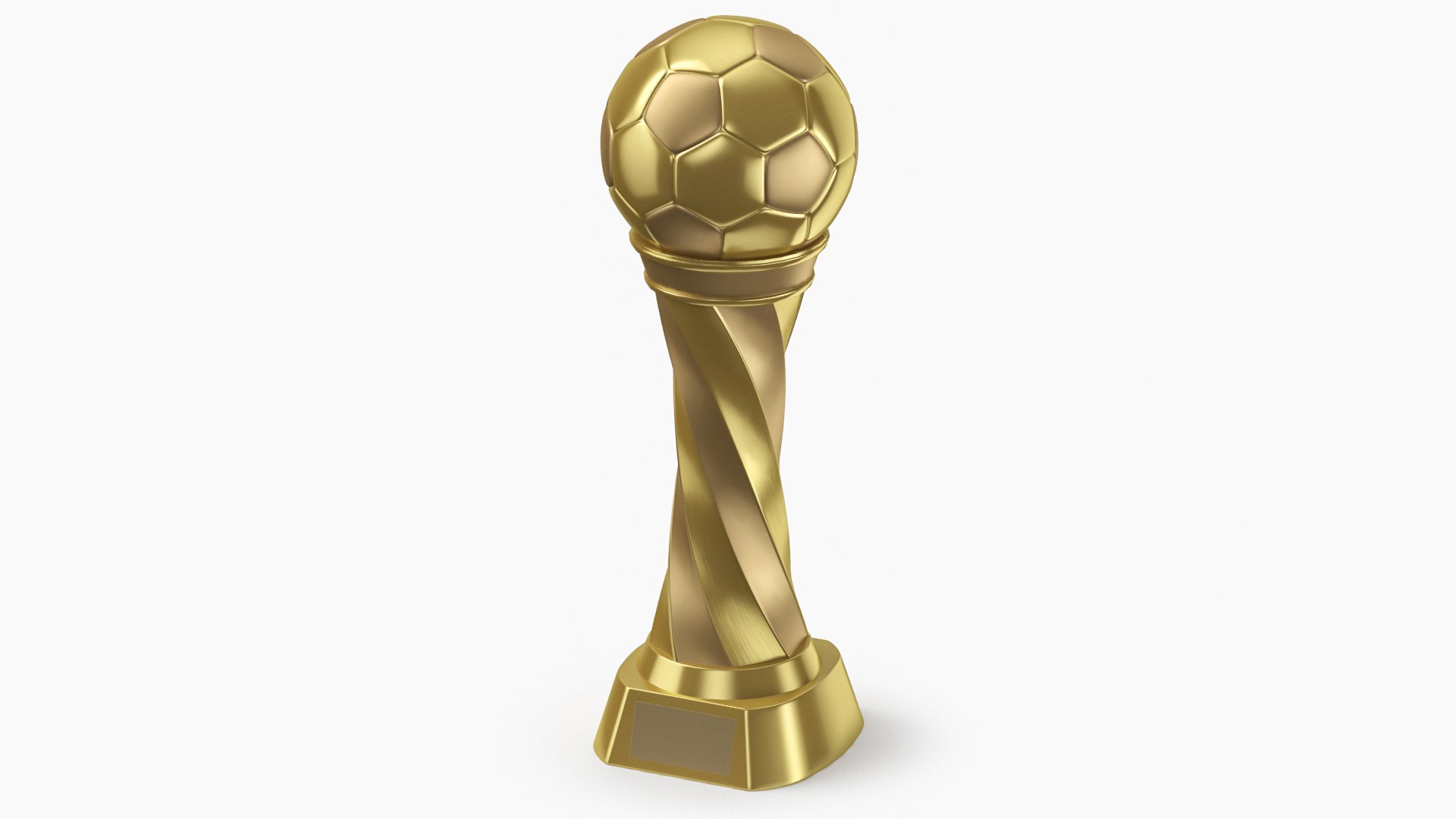 3D Soccer Trophy 02 - TurboSquid 2107388