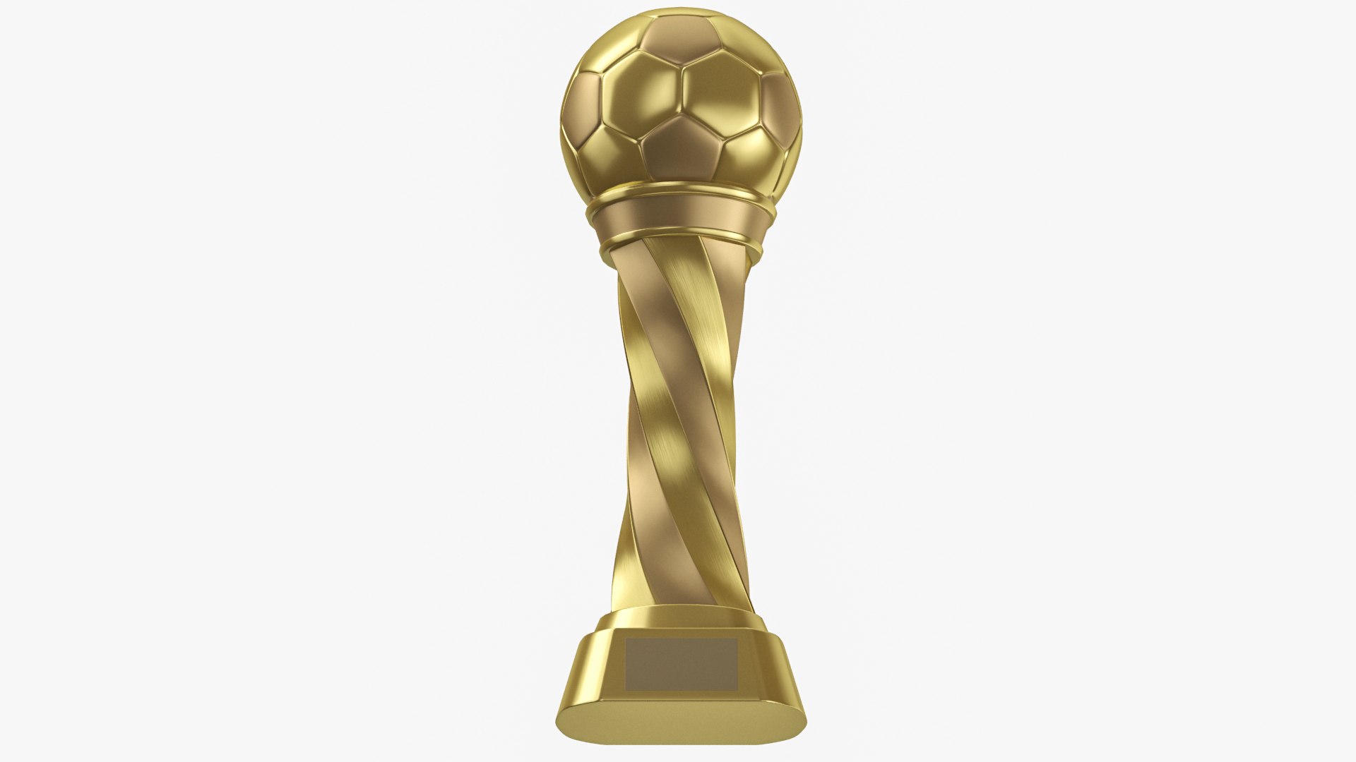 3D Soccer Trophy 02 - TurboSquid 2107388