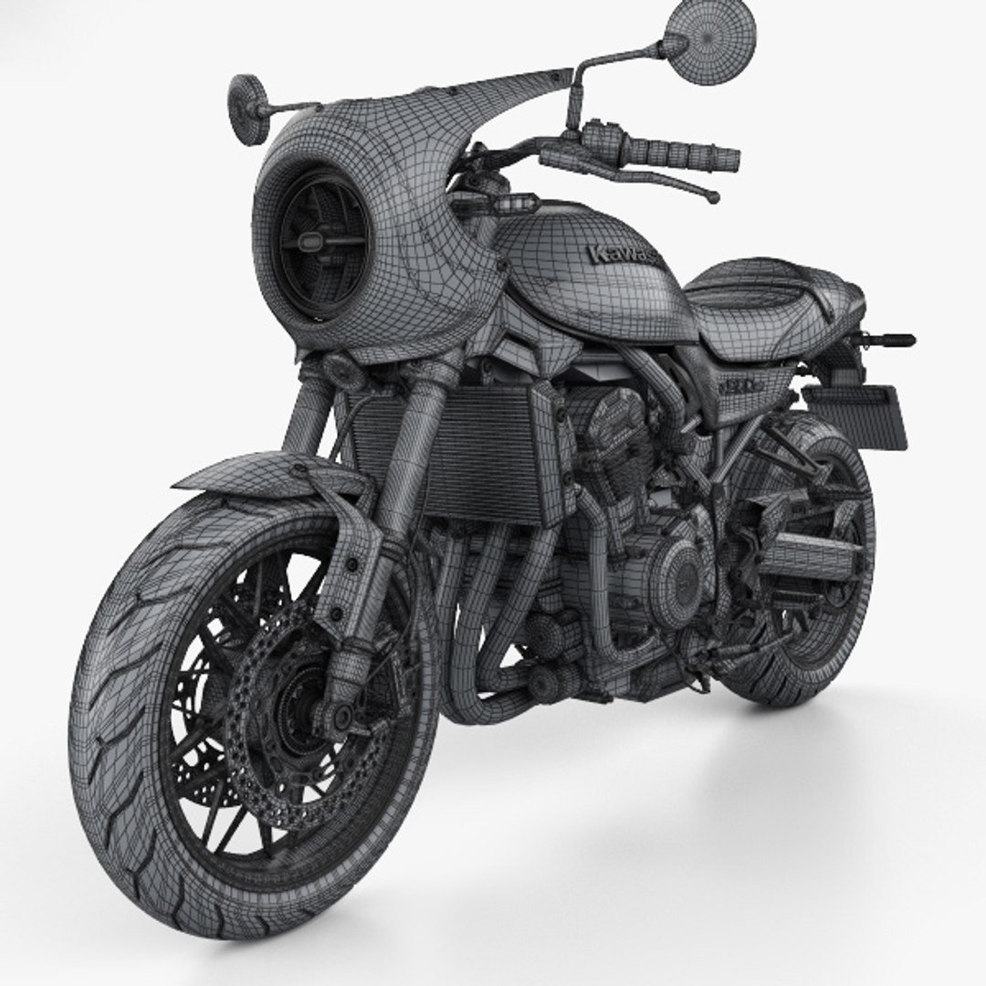 Kawasaki Ninja Z900rs 3D - TurboSquid 1461567