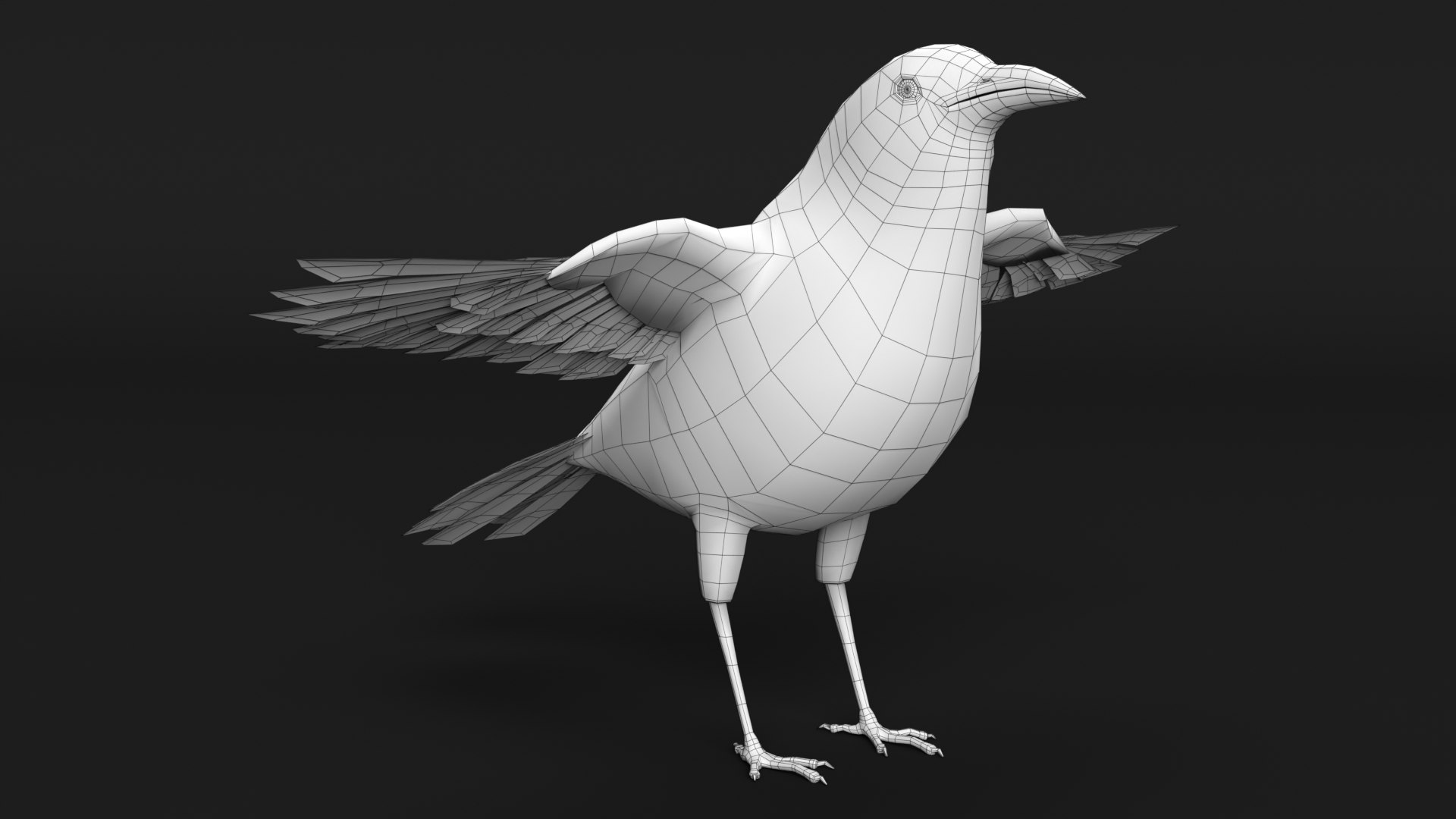3D Model Raven - TurboSquid 2071417