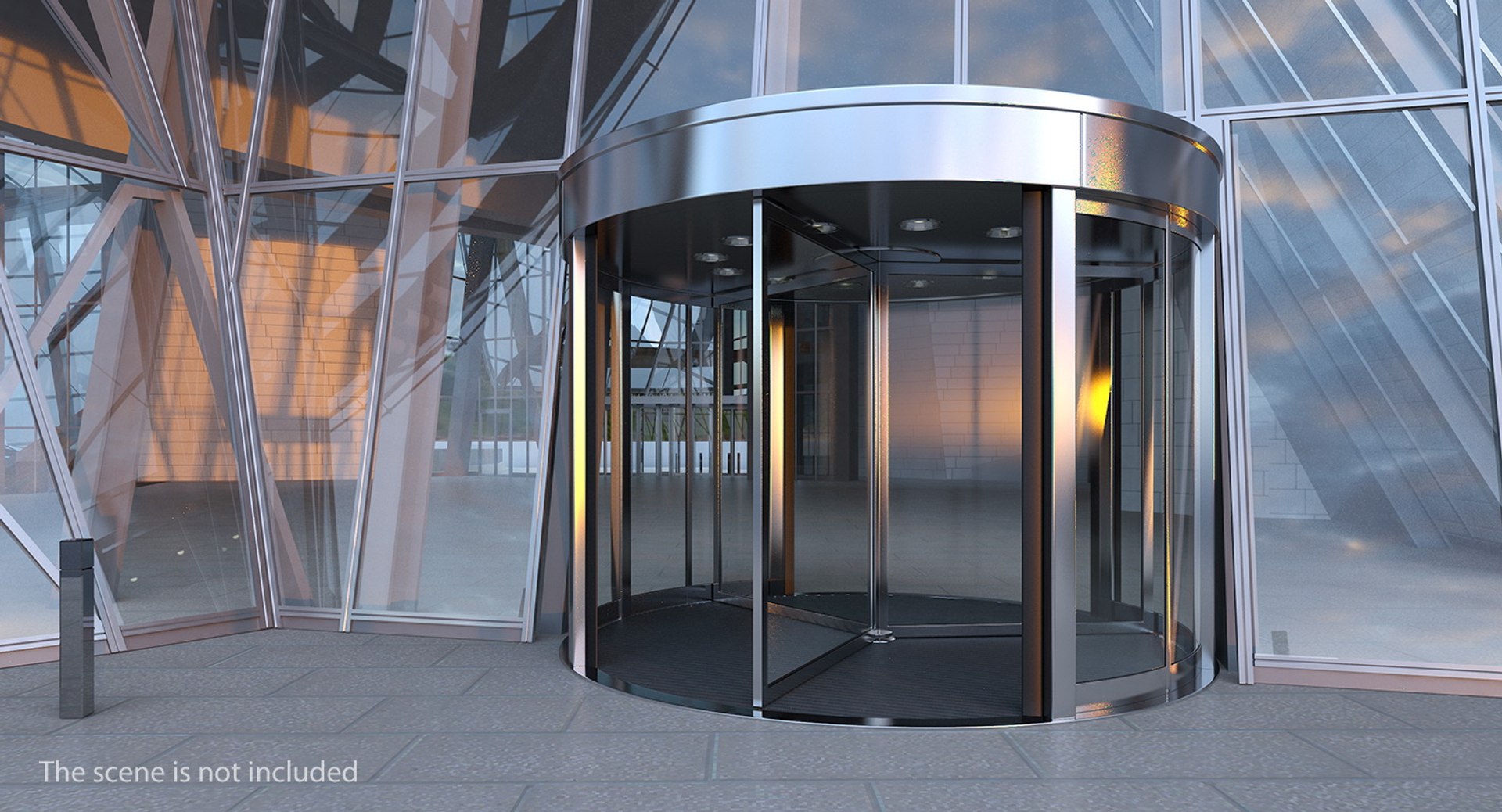 Revolving Door Systems 3D - TurboSquid 1407605
