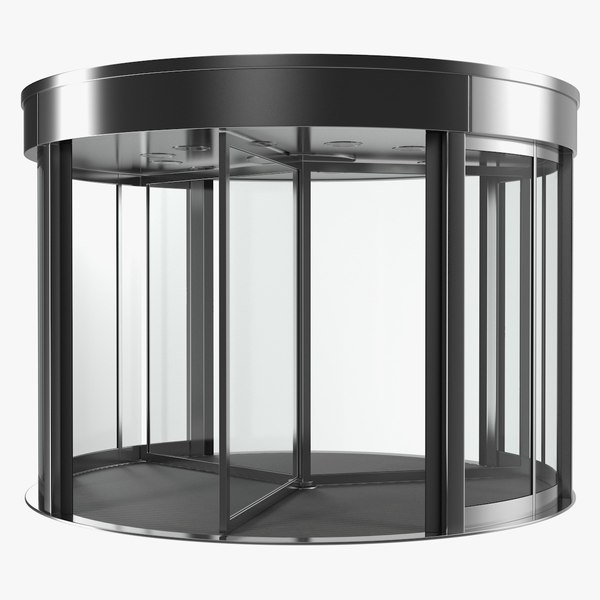 Revolving door systems 3D - TurboSquid 1407605