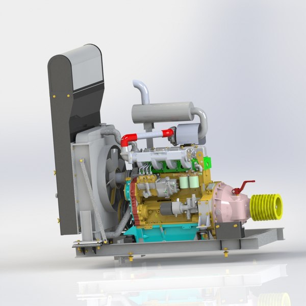 Diesel Engine 3D Models for Download | TurboSquid