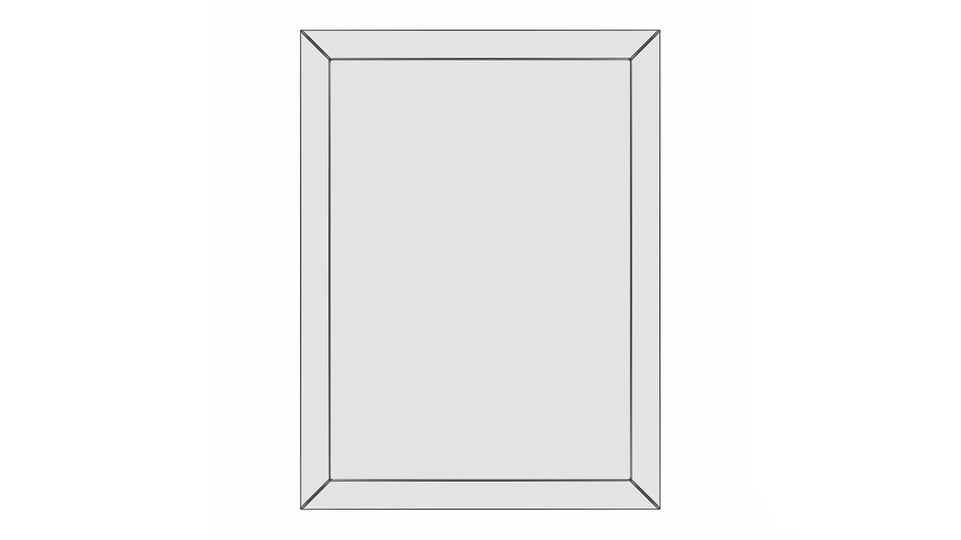 3D Mirror In A Metal Frame GZ-M1093 Model - TurboSquid 2024355