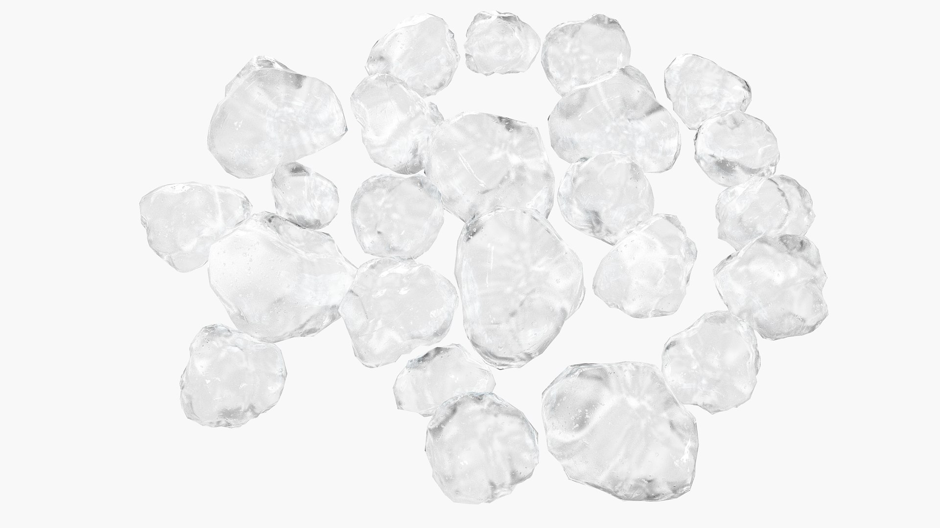 3D Model Ice Cubes 1 - TurboSquid 1723142