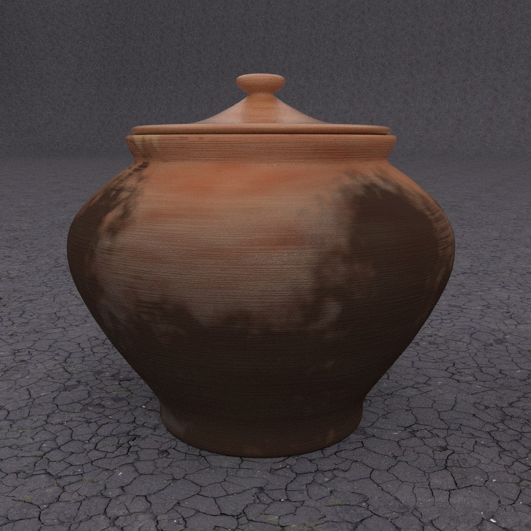 3D Pot 2 - TurboSquid 1262447