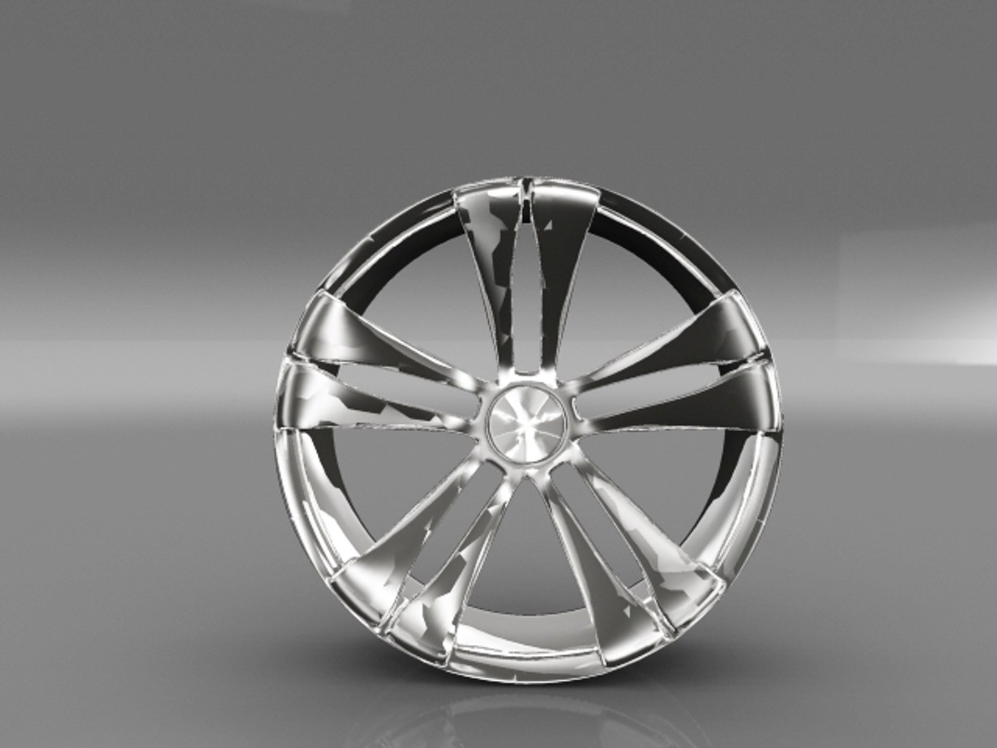 3d Car Tyre Rim Model