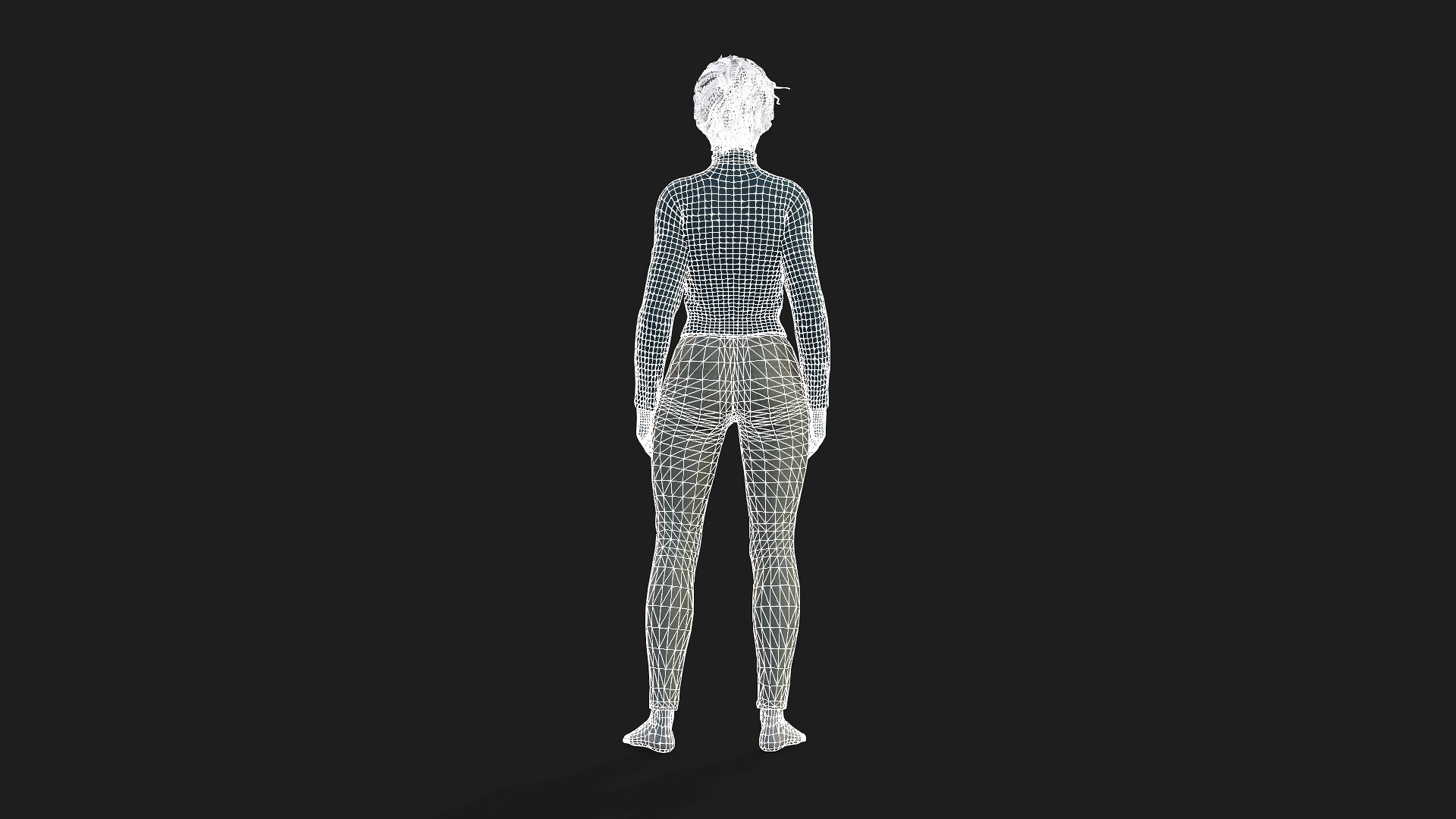 Lifelike Girl Character Perfect For Games VR And Animations Model ...