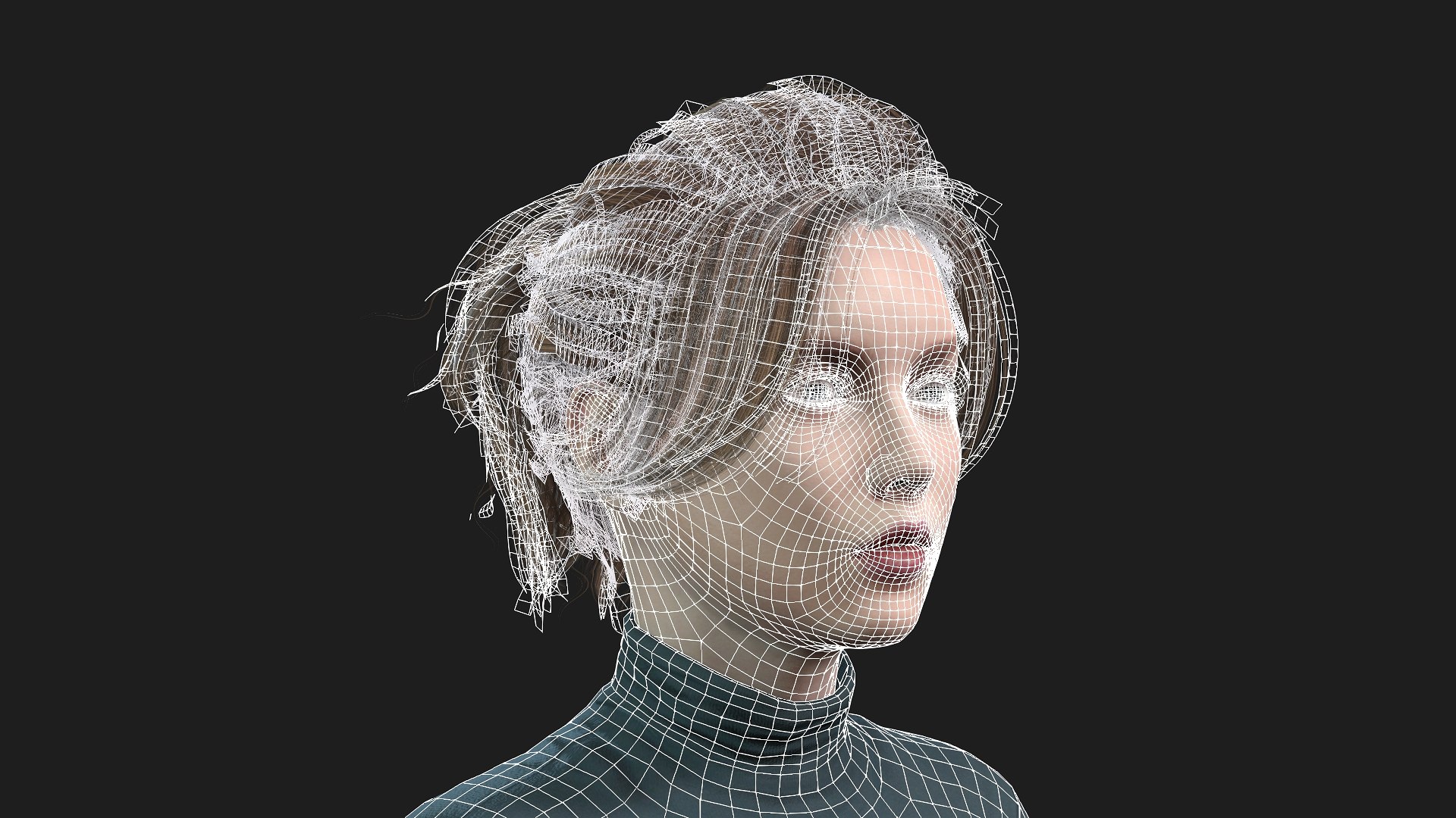 Lifelike Girl Character Perfect For Games VR And Animations Model ...