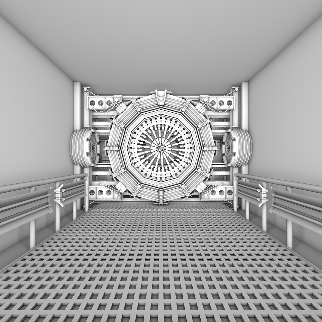 Science Fiction Interior 3D Model - TurboSquid 1241515