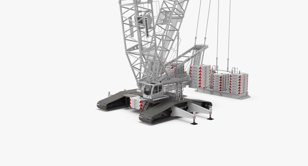 Liebherr lr 1600-2 crawler crane 3D - TurboSquid 1700760