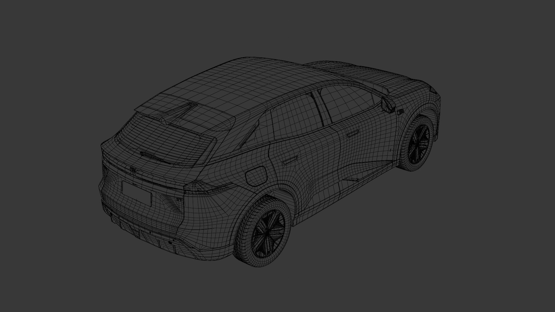 3D Changan Shenlan S07 2025 - TurboSquid 2430532