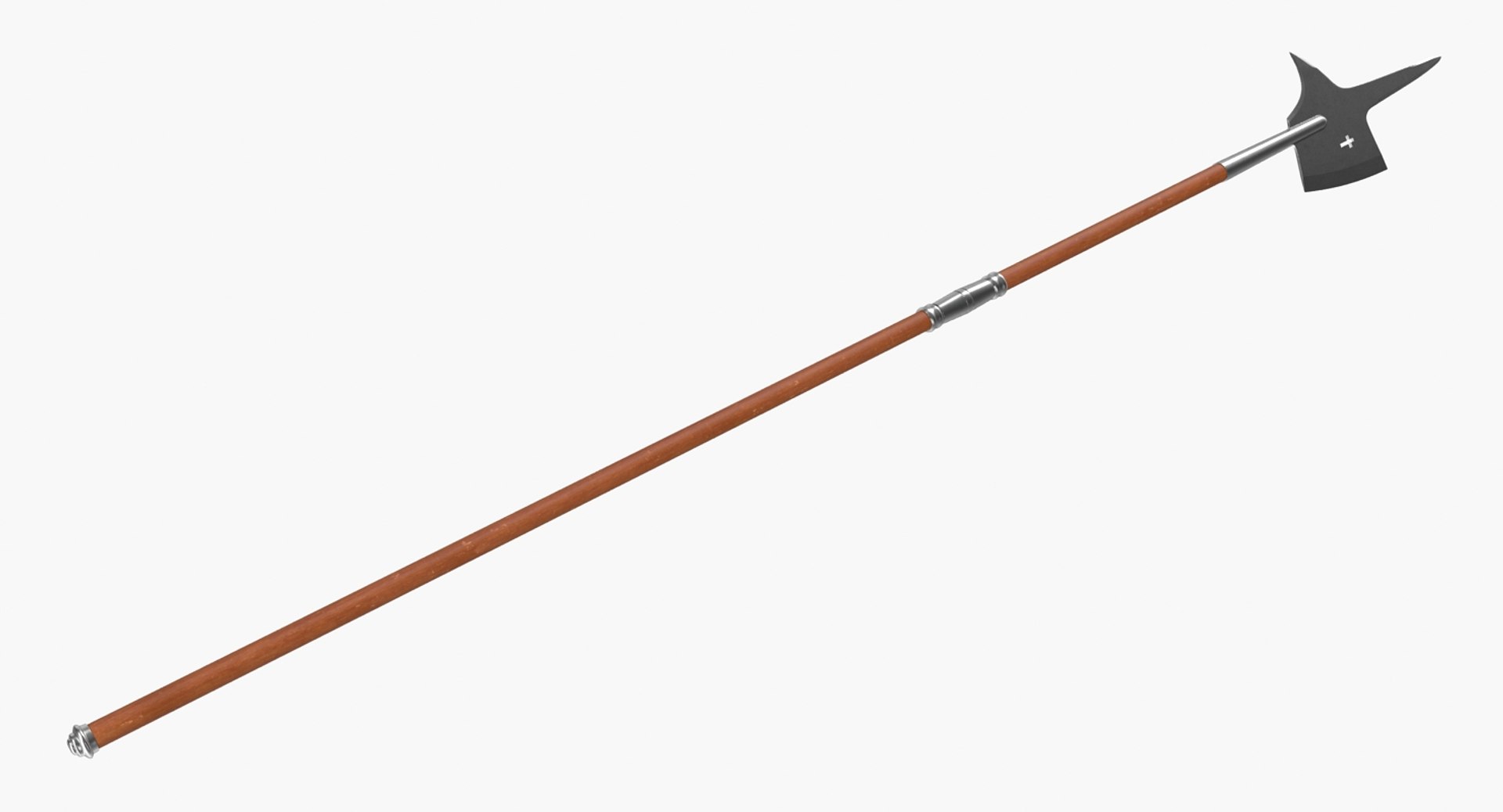 3d Model Of Halberd Pole Weapon
