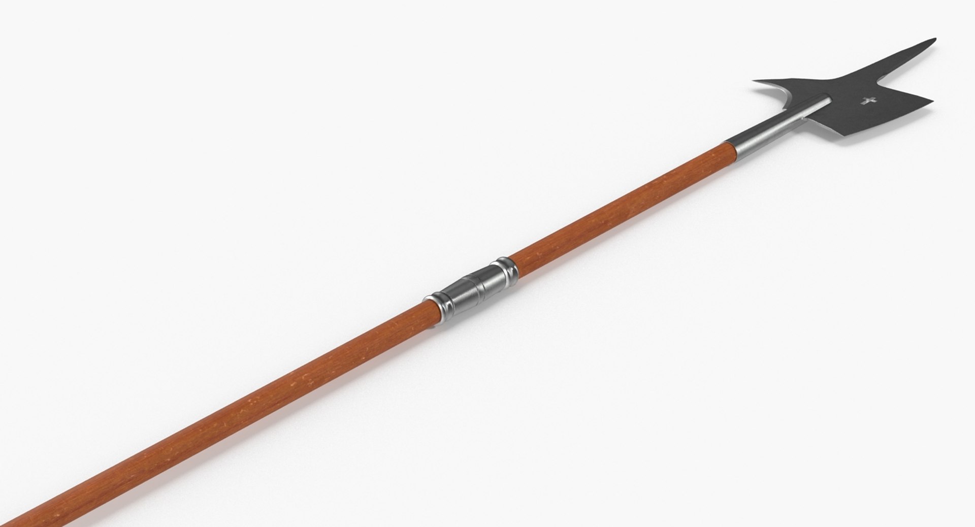 3d Model Of Halberd Pole Weapon