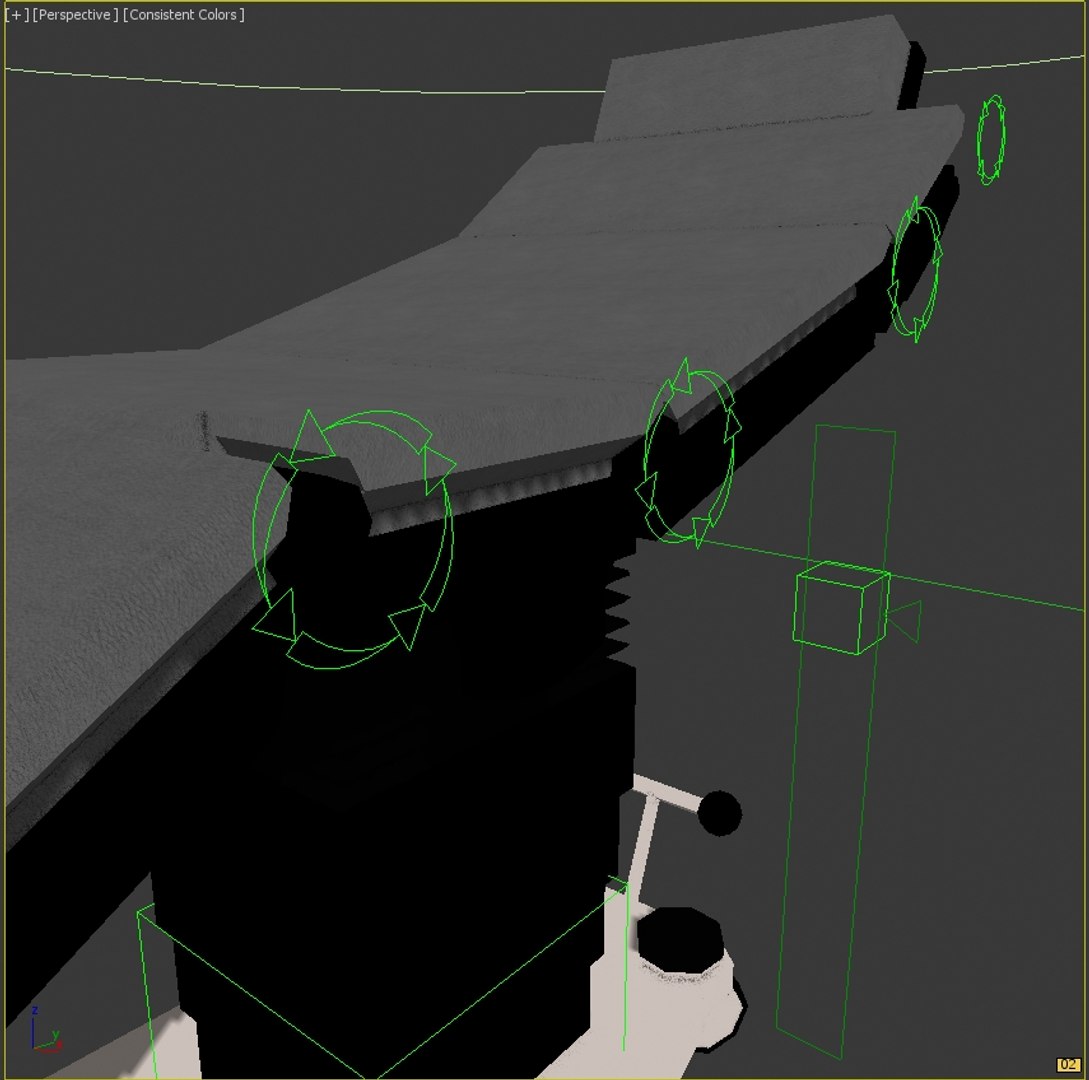 3d Rigged Table Operating