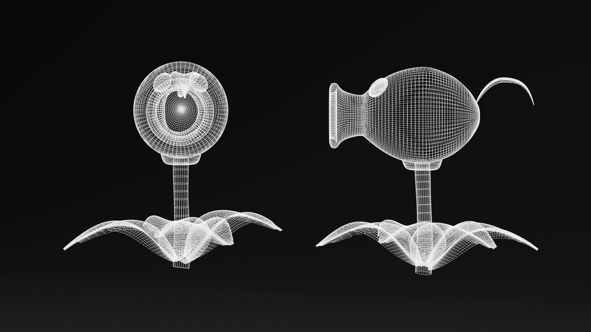 PeaShooter Plants Vs Zombies 3D - TurboSquid 2289076