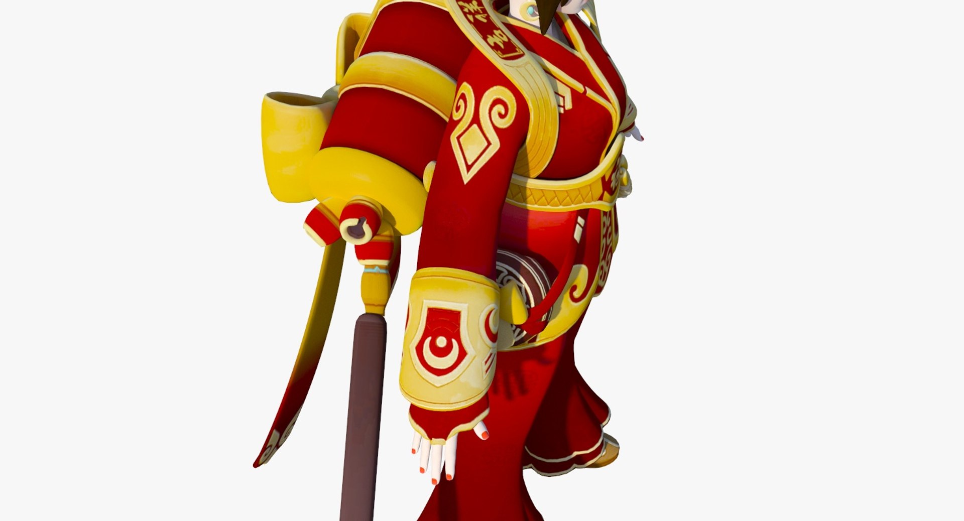 Mei Girl Animation Model - TurboSquid 1407538