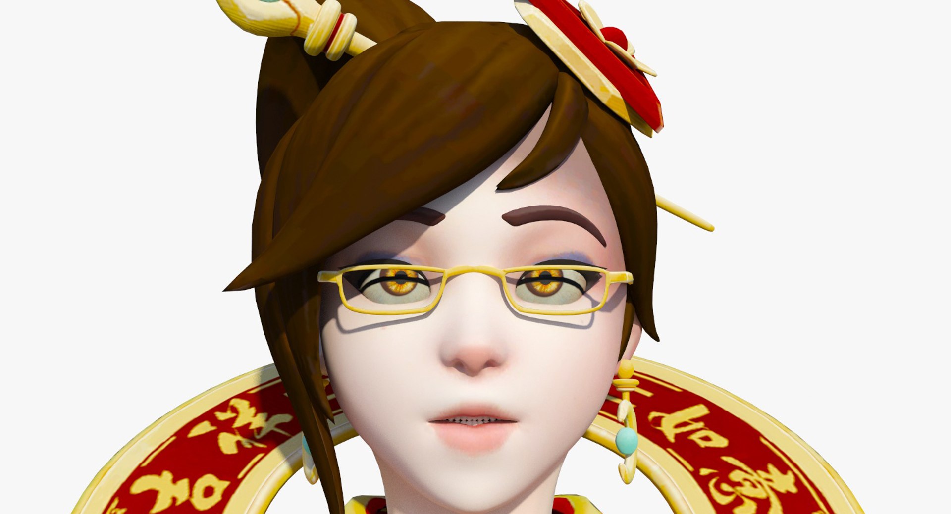 Mei Girl Animation Model - TurboSquid 1407538