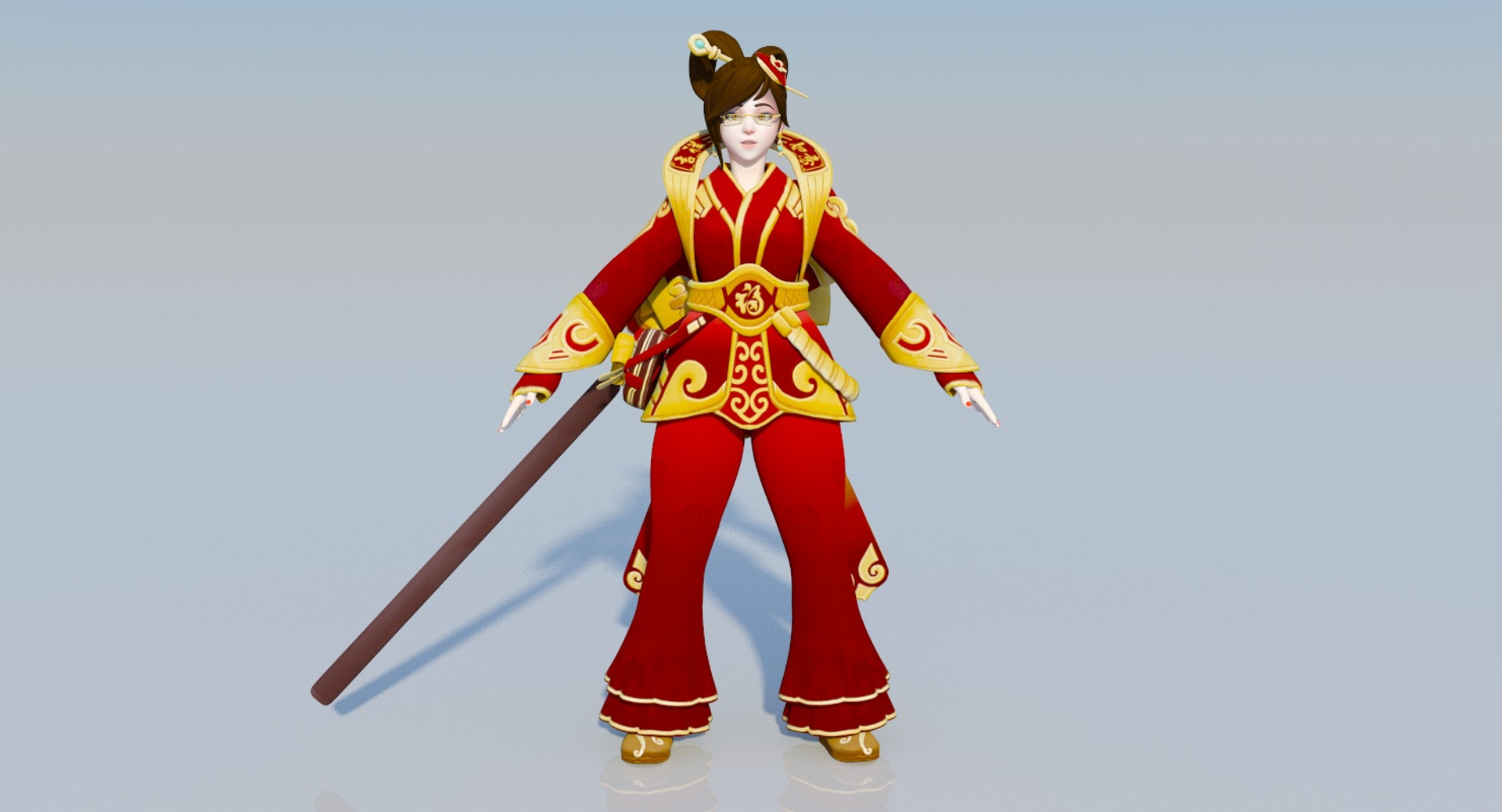 Mei Girl Animation Model - TurboSquid 1407538