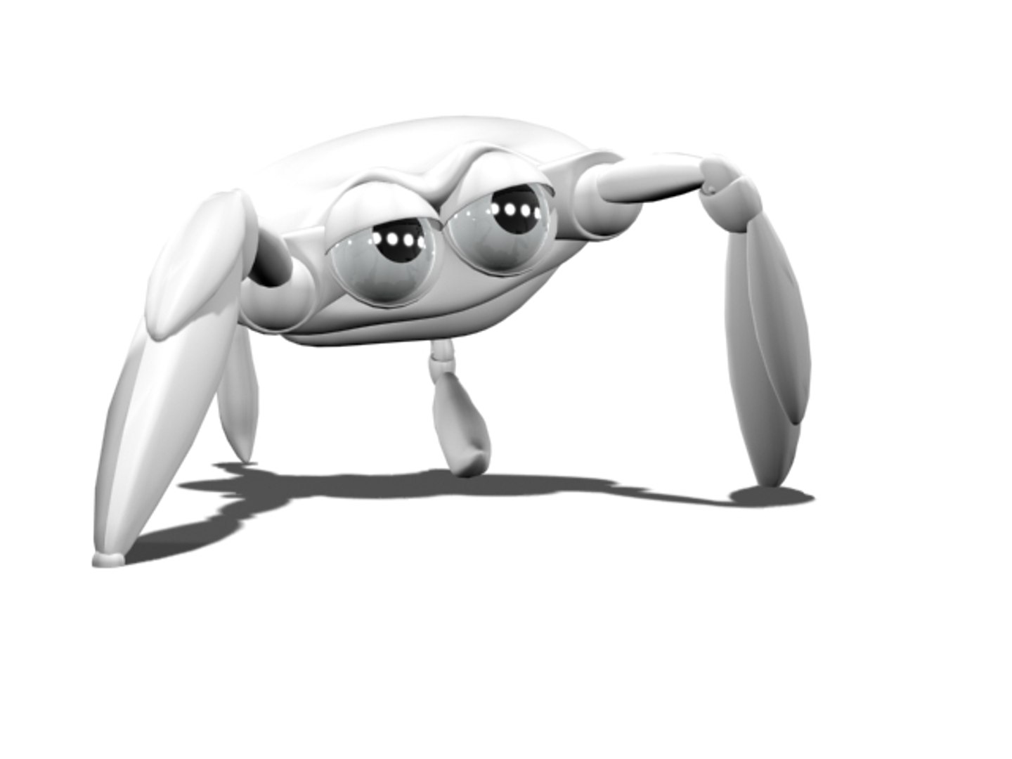 rigged robopet 3d max
