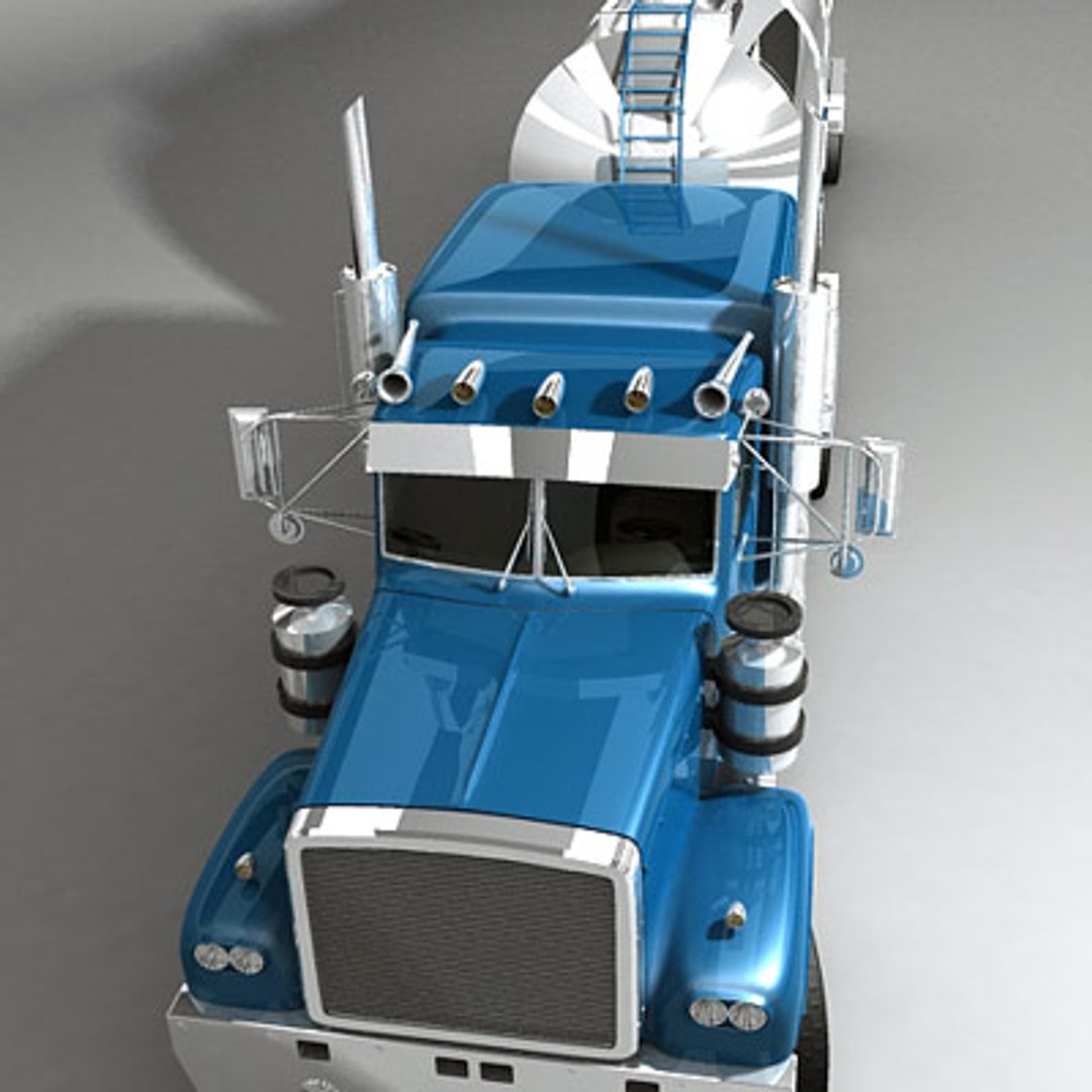 3d Model Car Tank Carrier