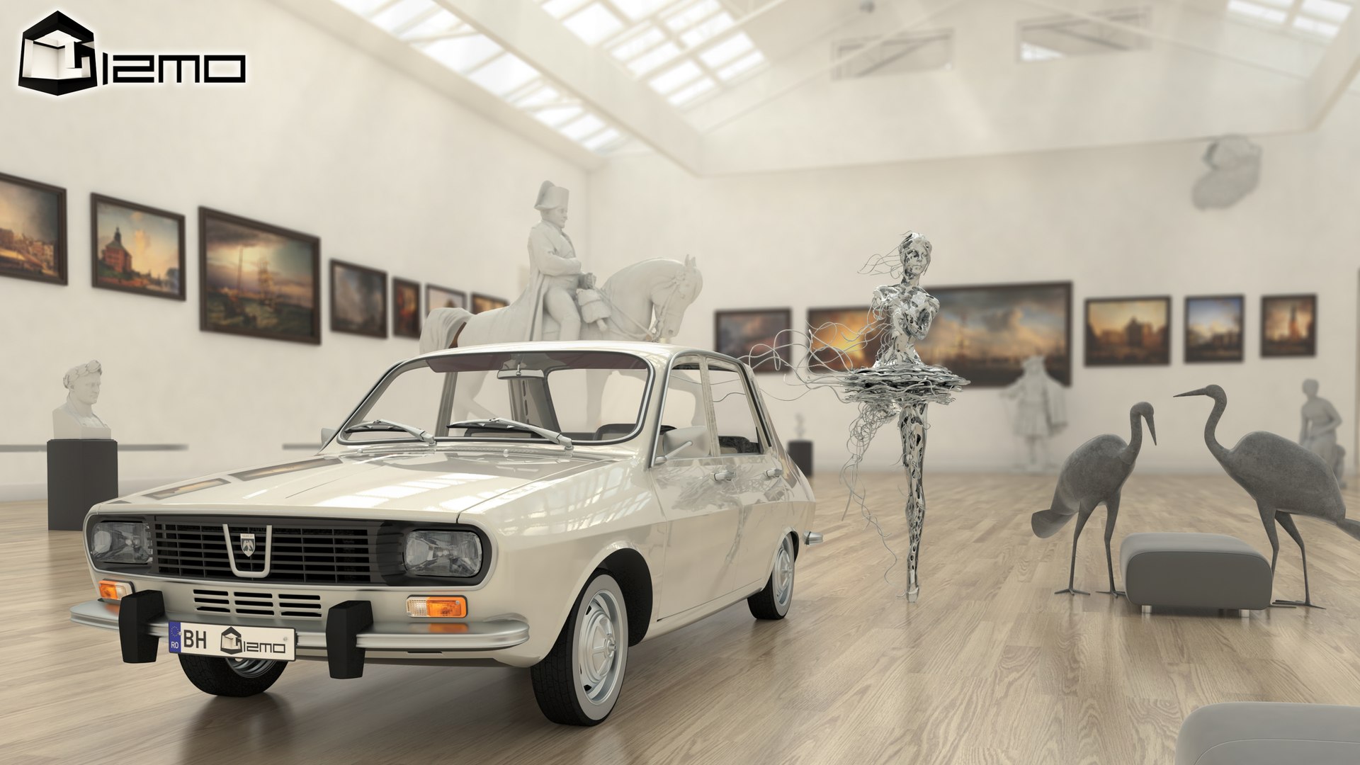 3D Model Dacia 1300 - TurboSquid 1315009