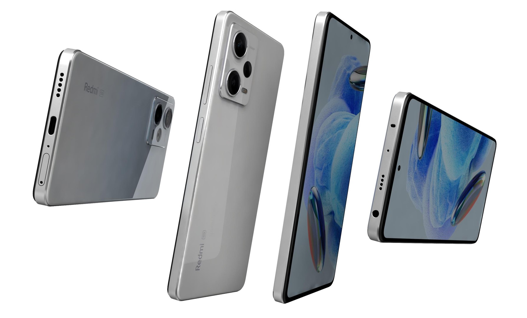 3D Xiaomi Redmi Note 12 Pro 5G White - TurboSquid 2055078