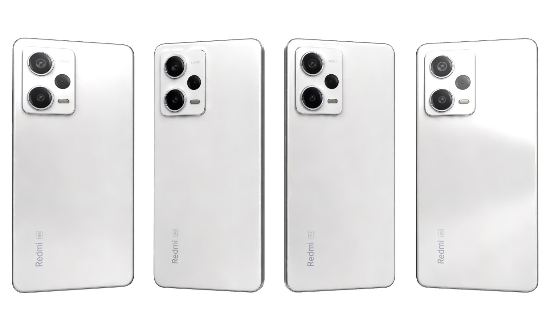 3D Xiaomi Redmi Note 12 Pro 5G White - TurboSquid 2055078