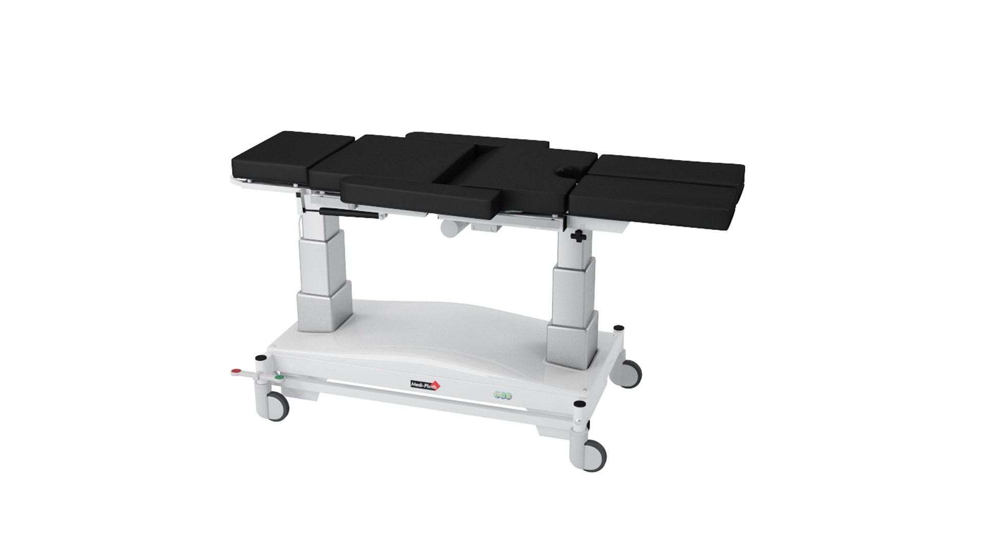 Medi Plinth Mobile Operating Table With Arms 3D Model - TurboSquid 2044333