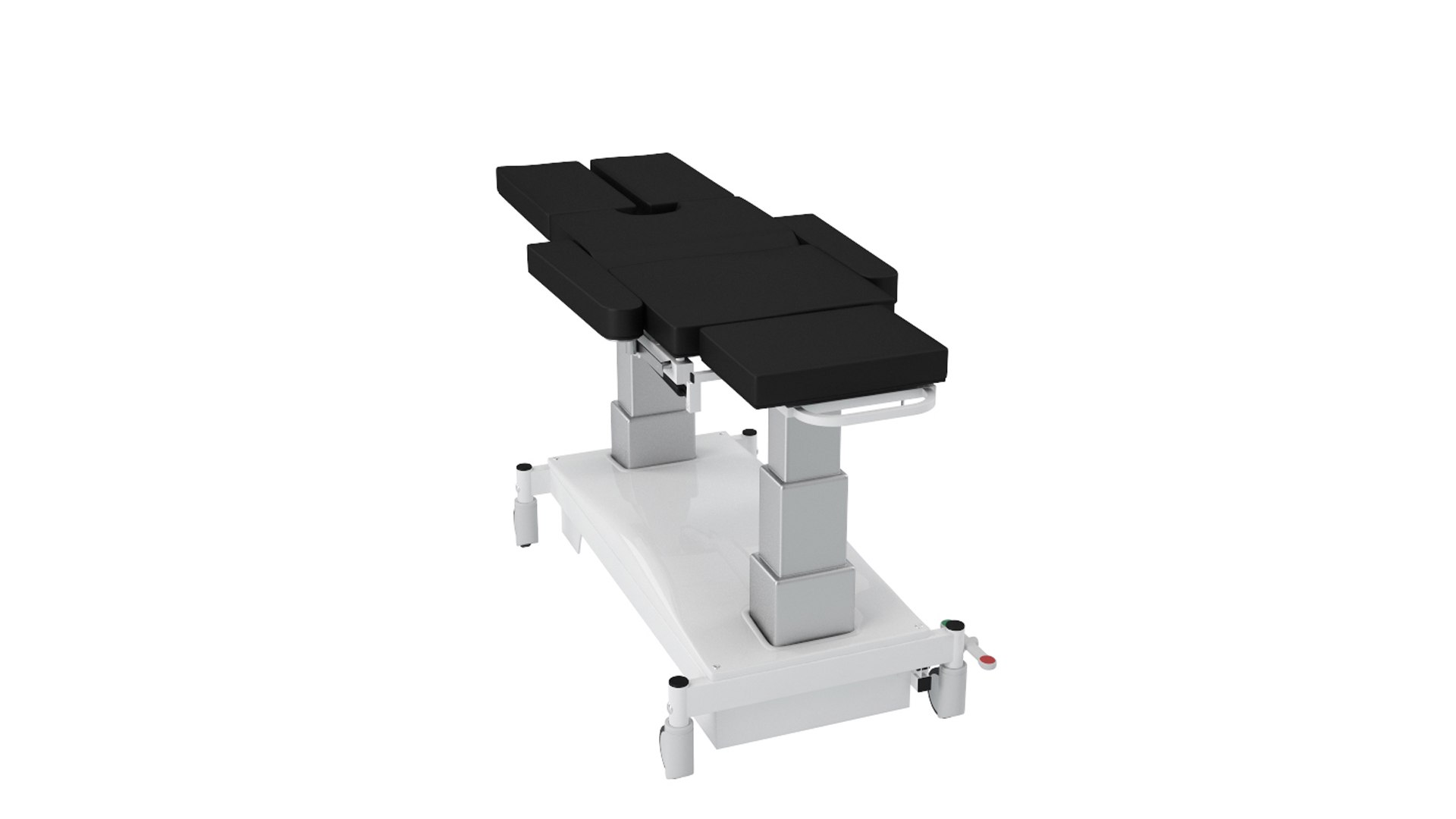 Medi Plinth Mobile Operating Table With Arms 3D Model - TurboSquid 2044333