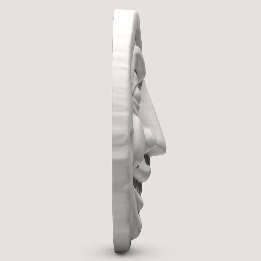 Moon Face 5 3D Model - TurboSquid 2293925
