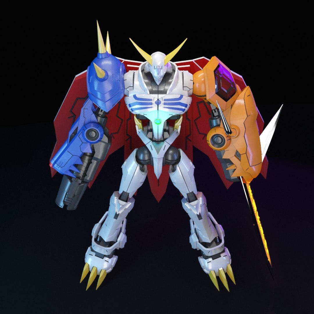 Omnimon 3D Model - TurboSquid 1231746