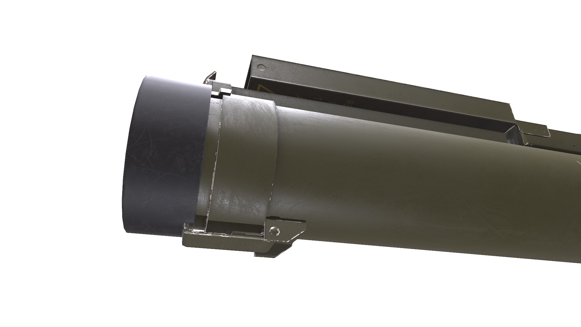 M72 LAW Light Anti Tank Weapon Low-poly PBR 3D Model - TurboSquid 2115538