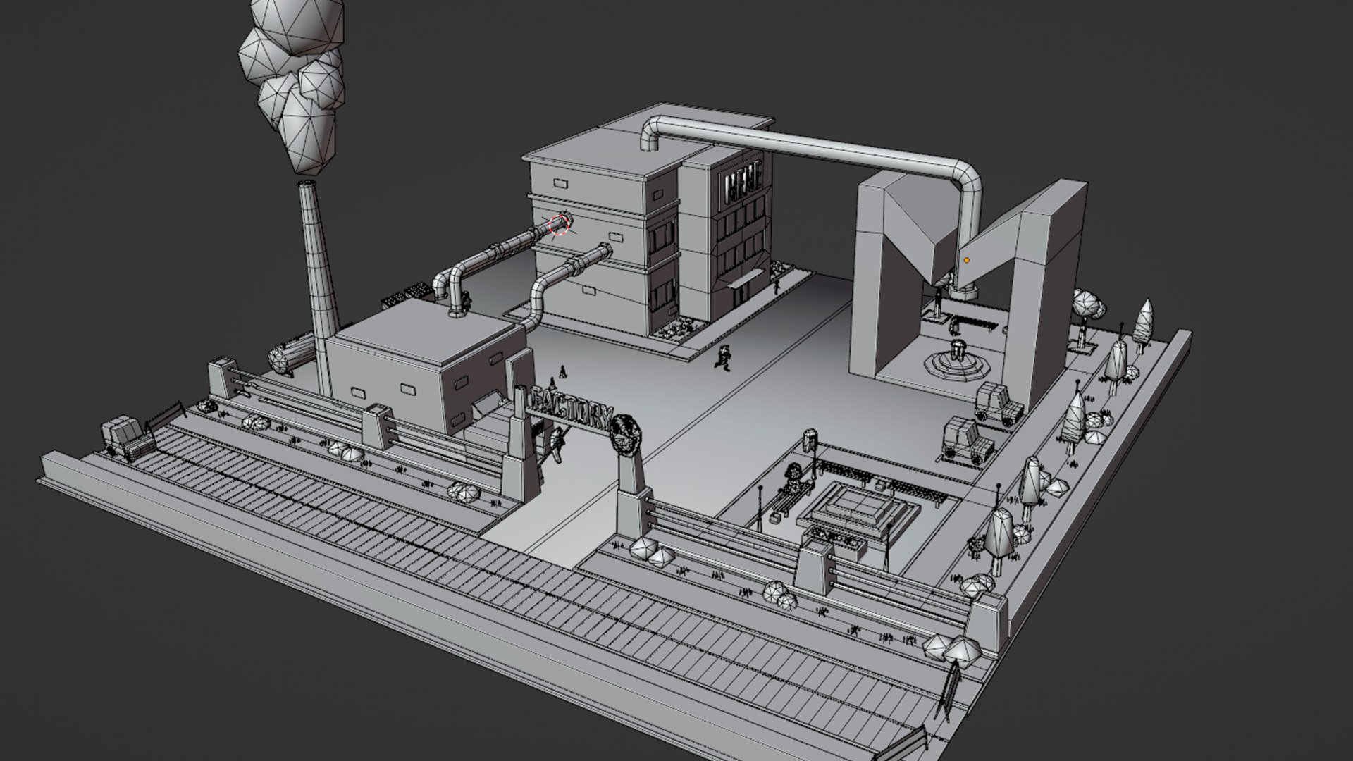 3D Factory Meme - TurboSquid 2190420