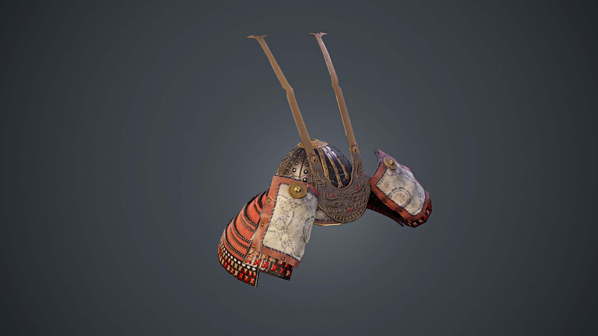 Samurai Model - TurboSquid 1502574