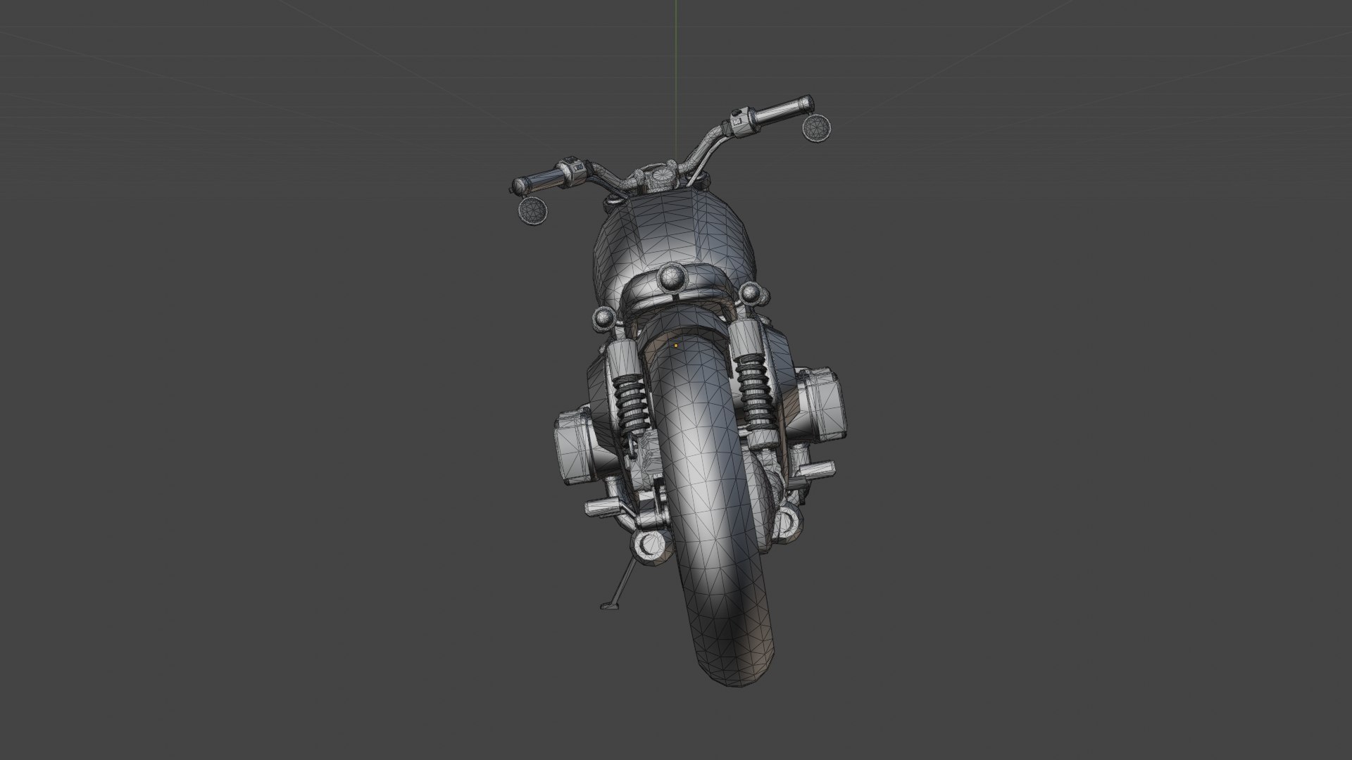 Big Custom Motorcyle Low-poly 3D Model 3D Model - TurboSquid 2316938