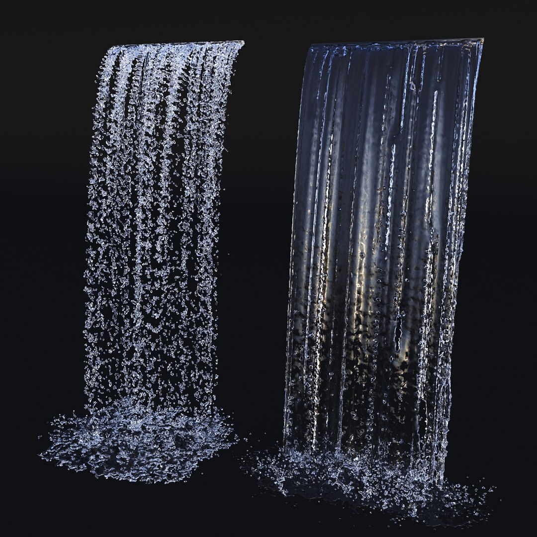 Water Collection 26 Elements 3D Model - TurboSquid 2193675