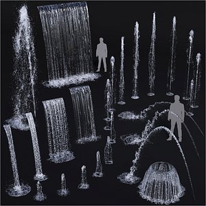 3D Waterfall Models | TurboSquid