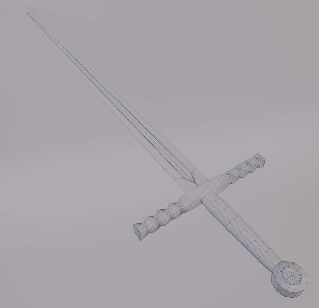 Medieval Sword 3D Model - TurboSquid 1360573