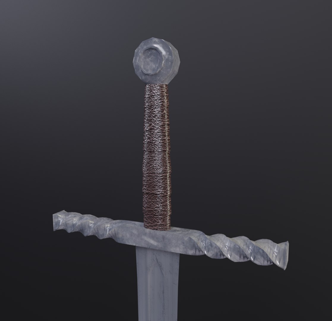 Medieval Sword 3D Model - TurboSquid 1360573