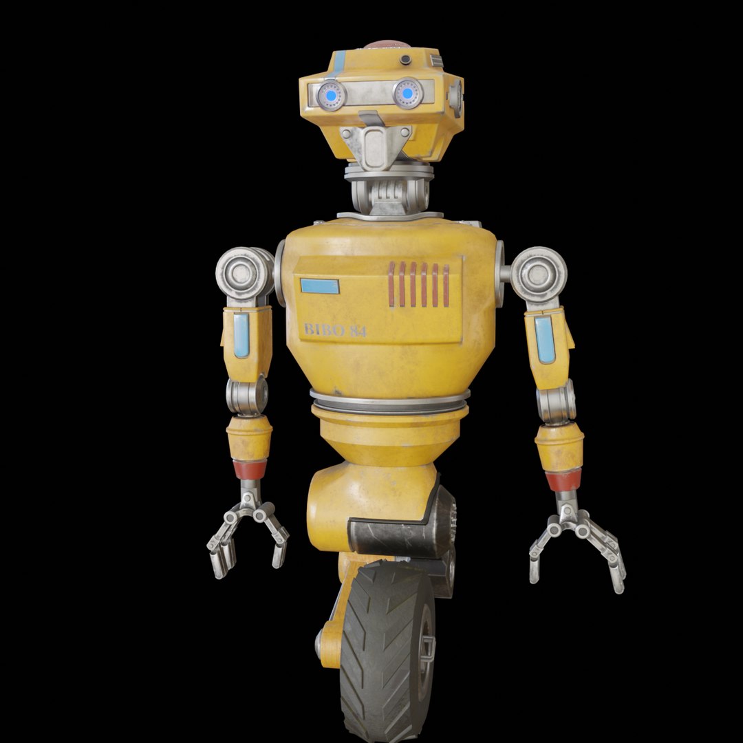 3D ROBOT BIBO 84 Model - TurboSquid 1779322