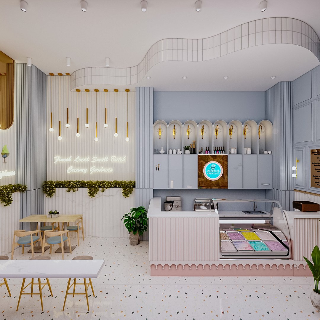 Ice-cream Shop model - TurboSquid 2105589