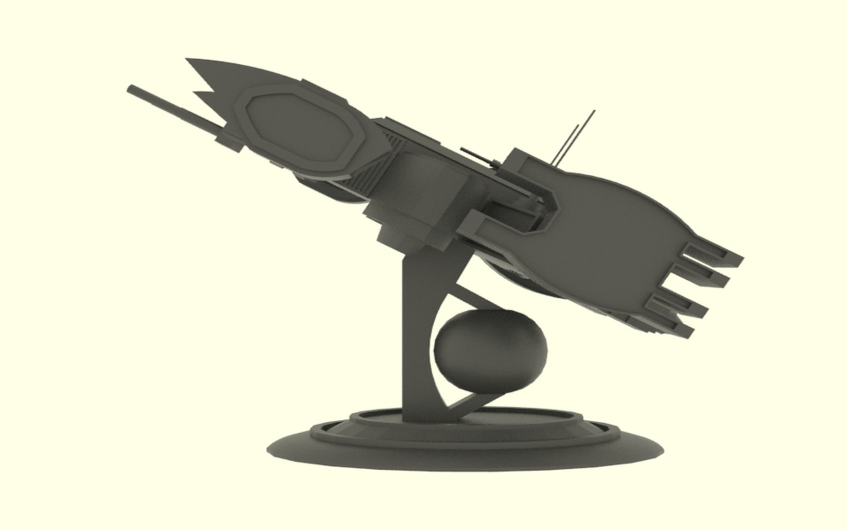 3D Mars - S500 Spaceship model - TurboSquid 1811605