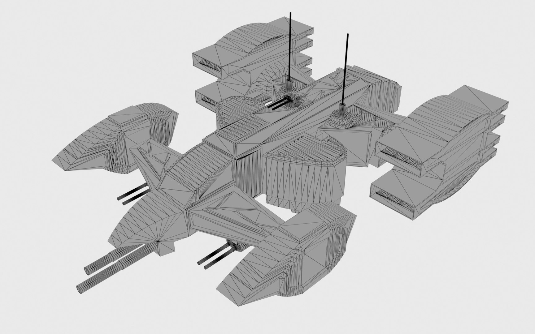 3D Mars - S500 Spaceship model - TurboSquid 1811605