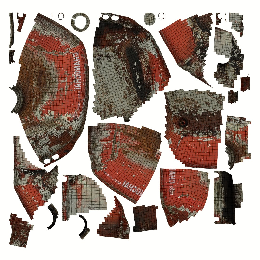 3D Rusty Fuel Tank Raw Scanned model - TurboSquid 1802294