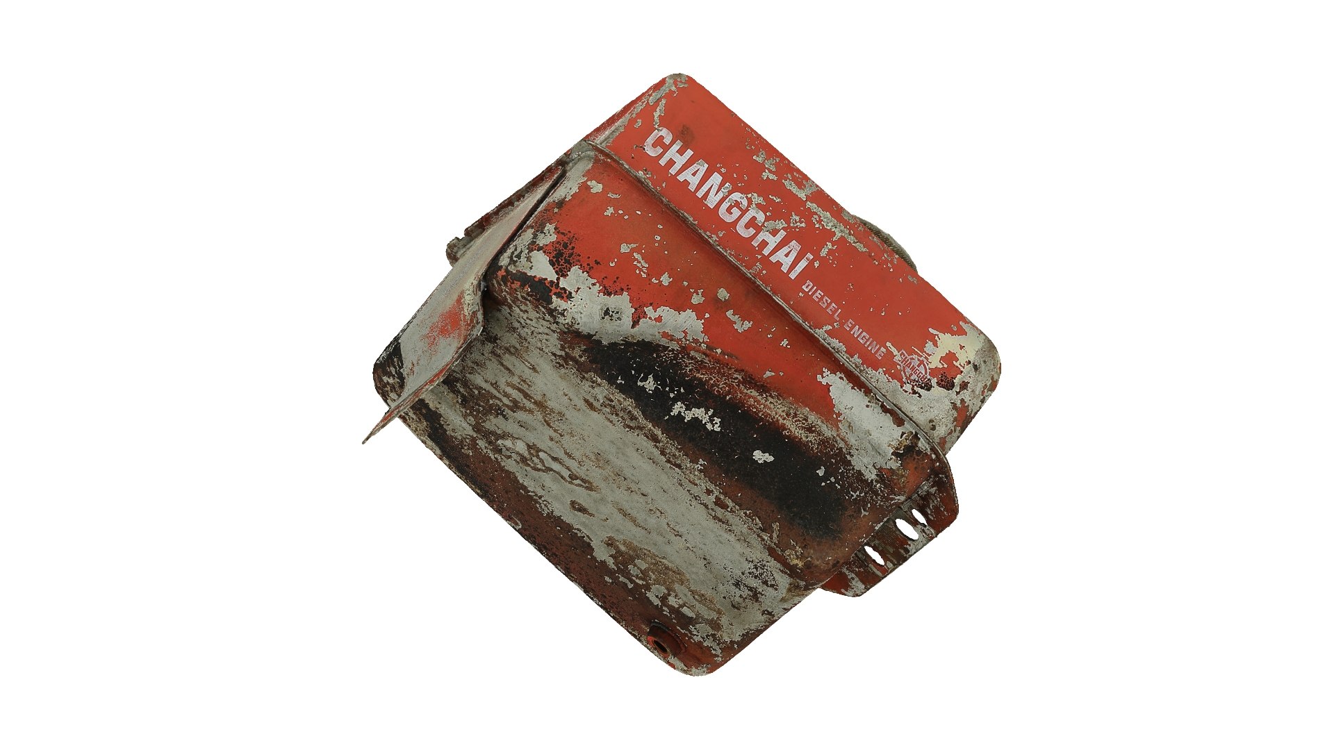 3D Rusty Fuel Tank Raw Scanned model - TurboSquid 1802294