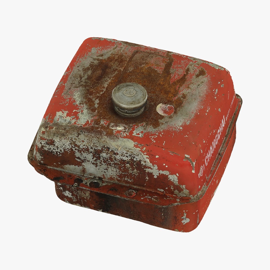 3D Rusty Fuel Tank Raw Scanned model - TurboSquid 1802294
