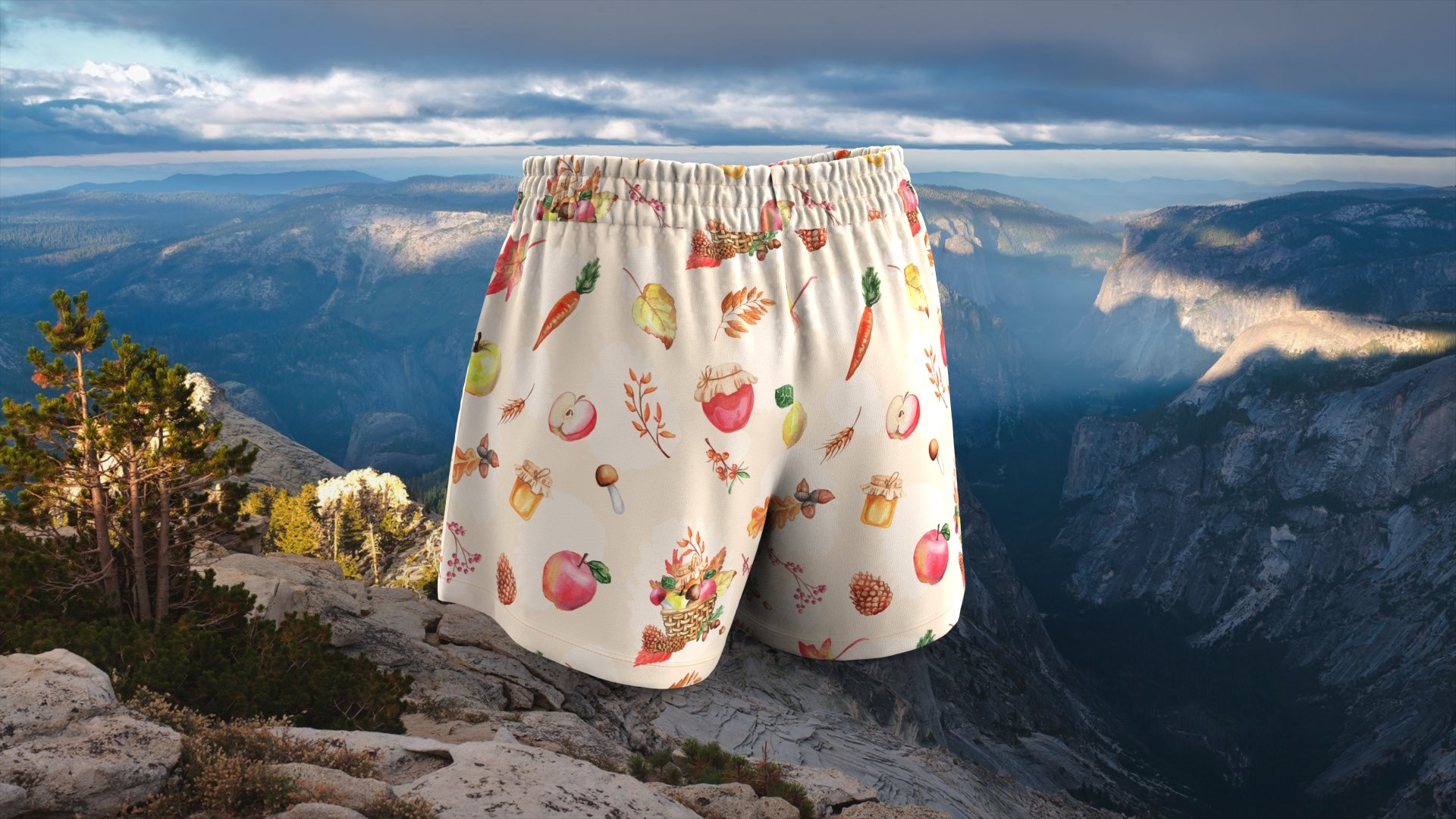 3D Women Quick Dry Swim Shorts Design - TurboSquid 1940652