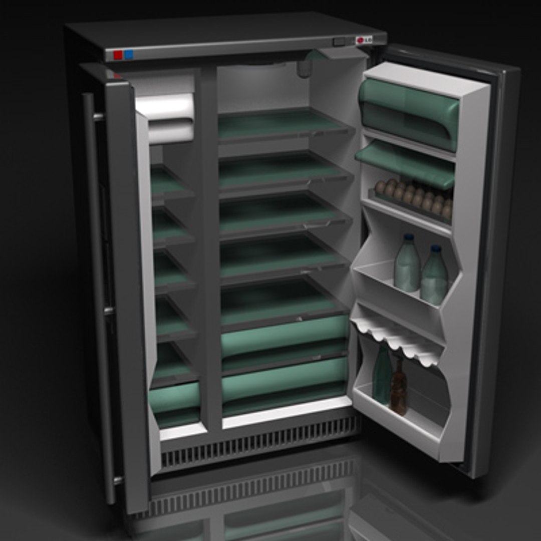 3ds Max Fridge
